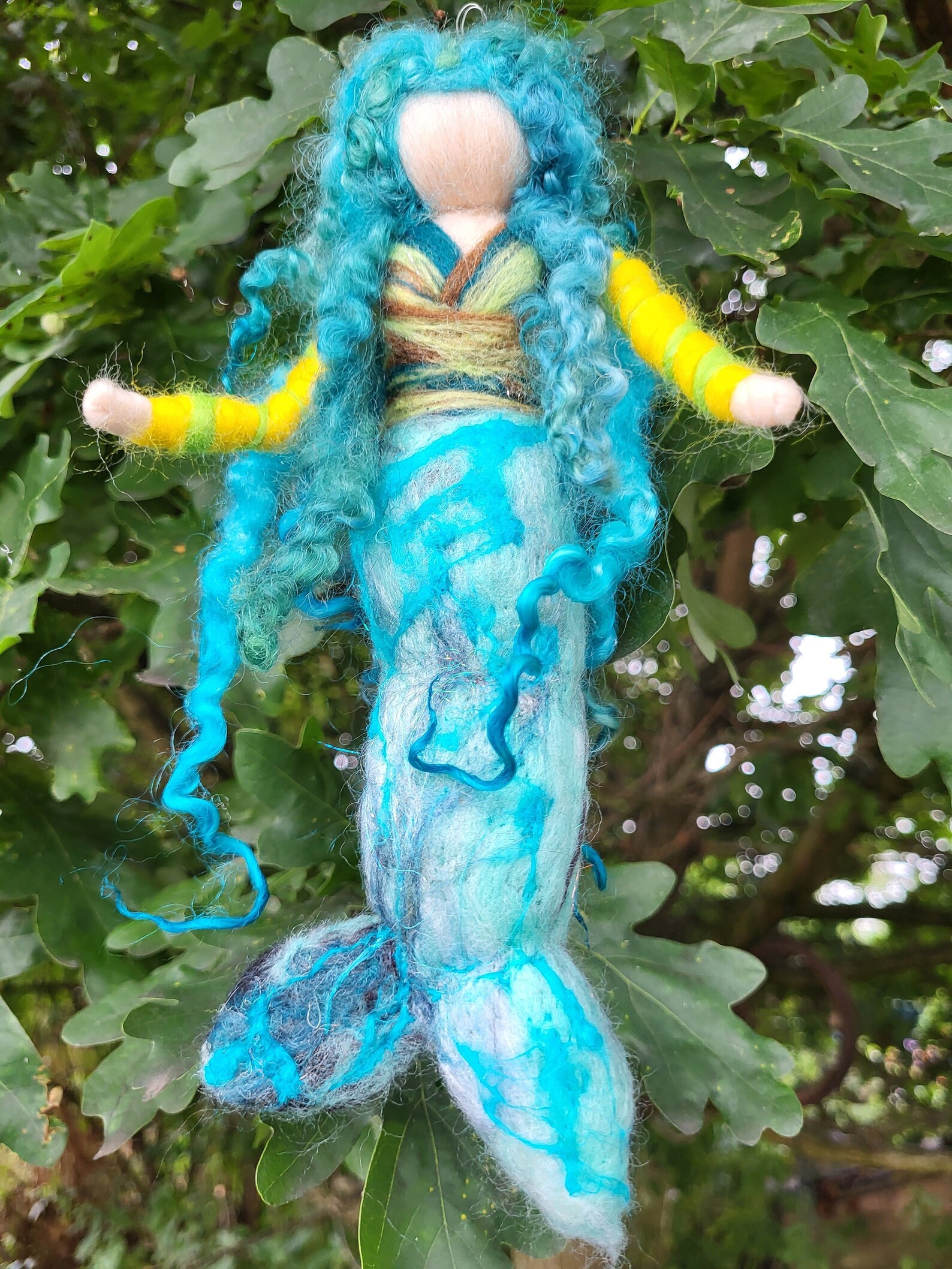 Needle Felted Mermaid. - Etsy