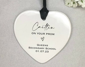 Personalised School Leavers University Prom Gift Keepsake Tag Present ...