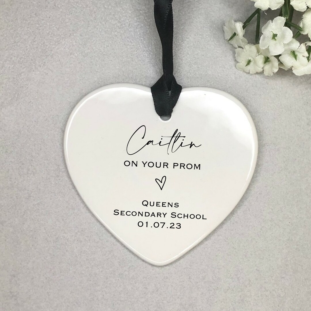 Personalised School Leavers University Prom Gift Keepsake Tag Present ...