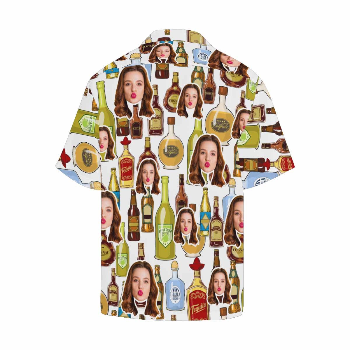 Custom Face Hawaiian Shirt Personalized Couple Matching Shirt with ...