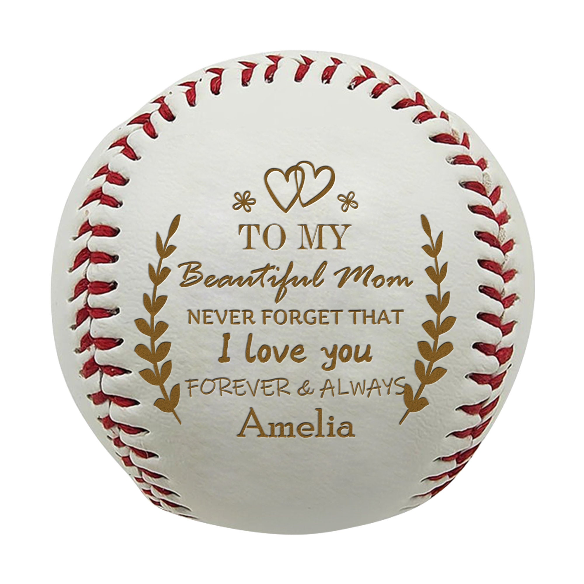 Personalized Baseball,Custom Baseball with Text,Name Engraved Baseball ...