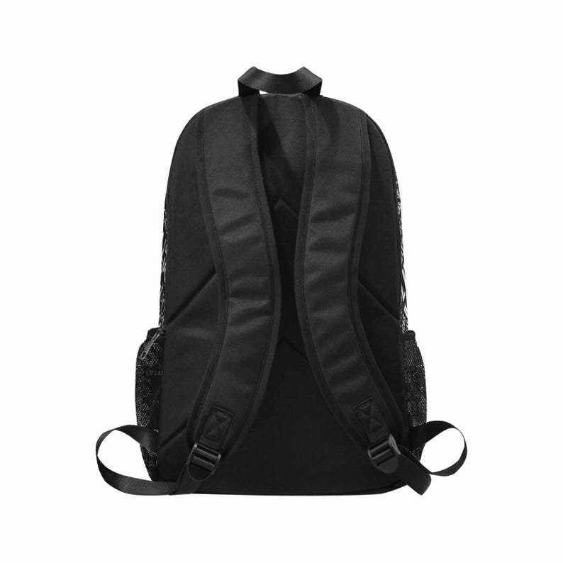 Personalized Black Backpack Set, Custom Name, Lunch Bag & Water Bottle ...