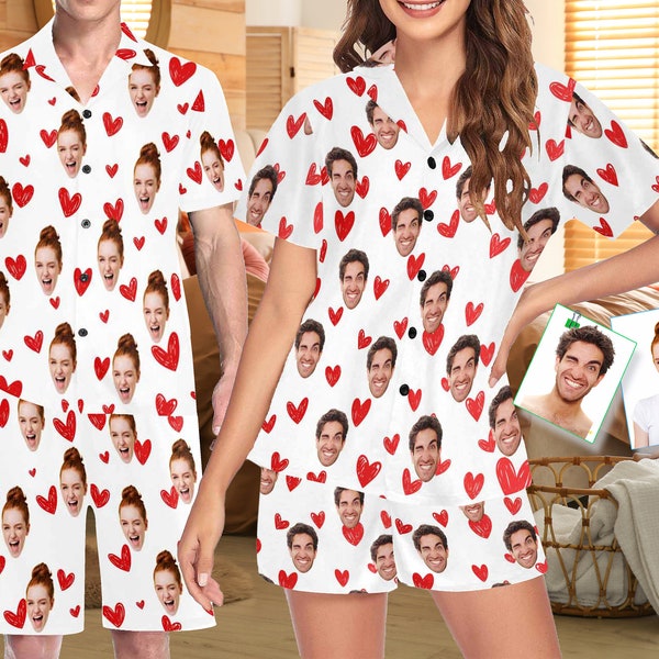 Custom Photo Pajamas Men and Women - Etsy