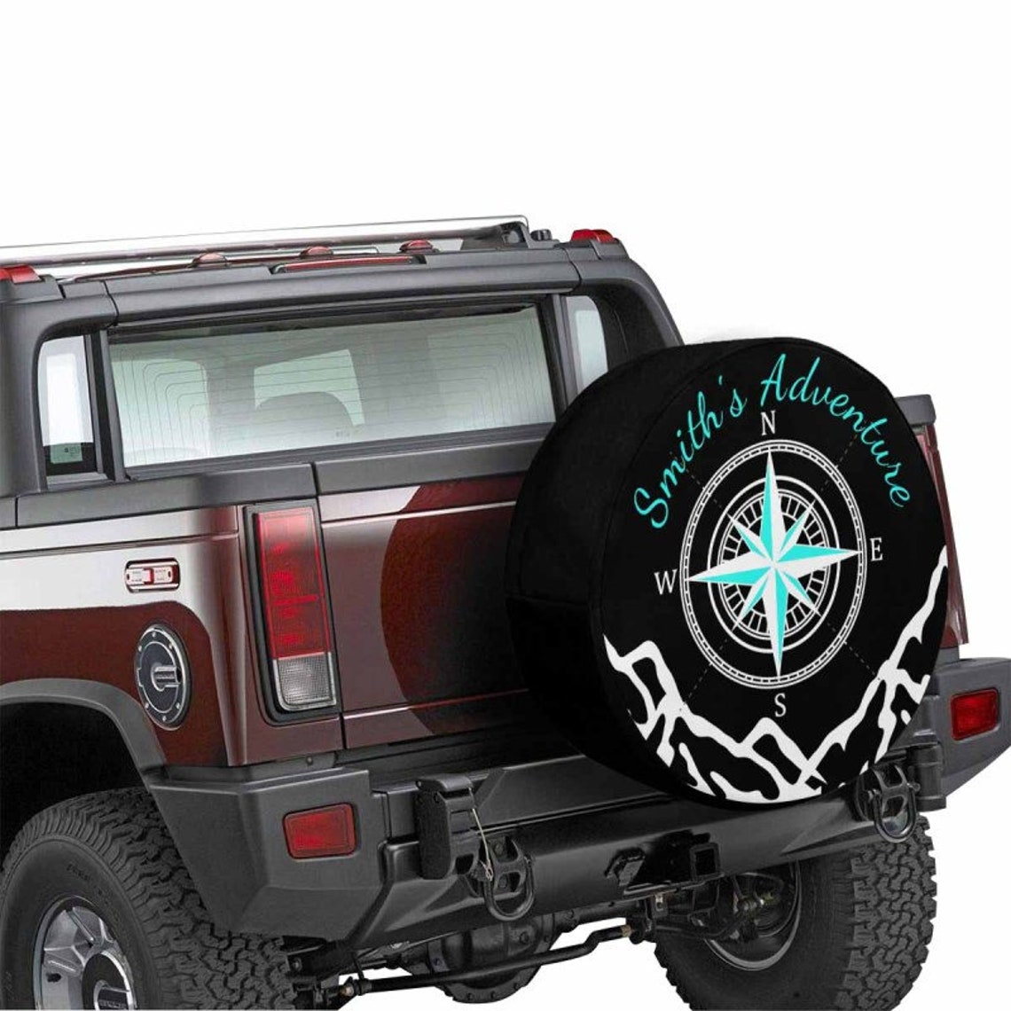 Custom Name Spare Tire Cover Personalized Wheel Cover With - Etsy