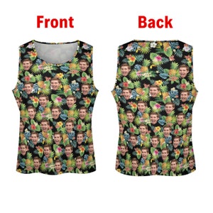 Custom Tank Tops Vest for Men Personalized Sleeveless Shirt With ...