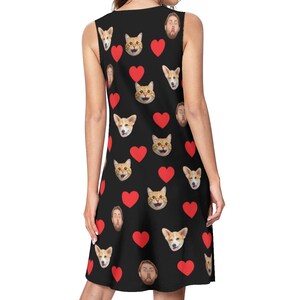 Custom Face Nightgown,personalized Photo Pajamas Dress for Women,custom ...