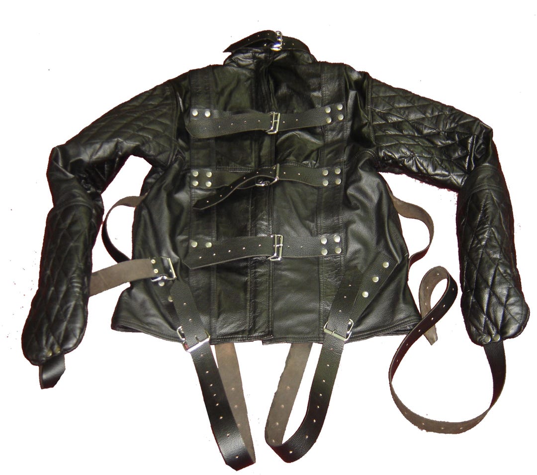 Women Bondage Arm Binder, Asylum Straitjacket, Real Leather ...