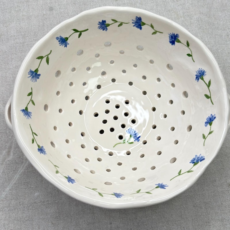 Ceramic Colander - Etsy