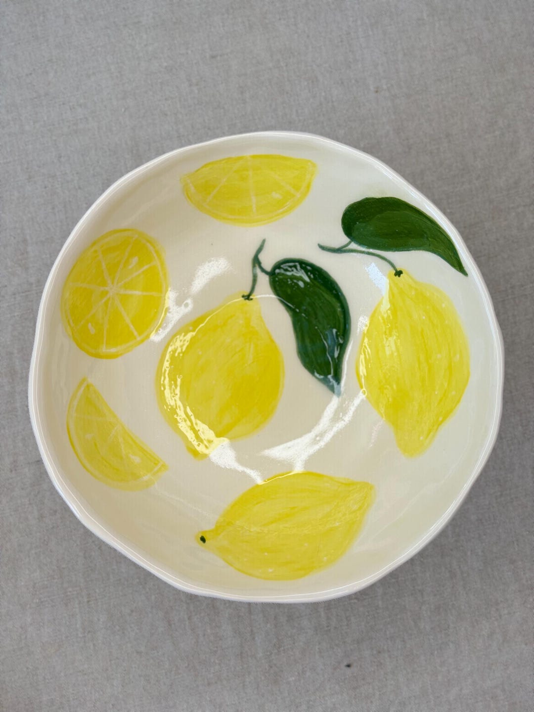 Bowl Lemon Party - Etsy
