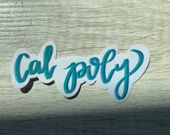 Cal Poly Sticker - Etsy
