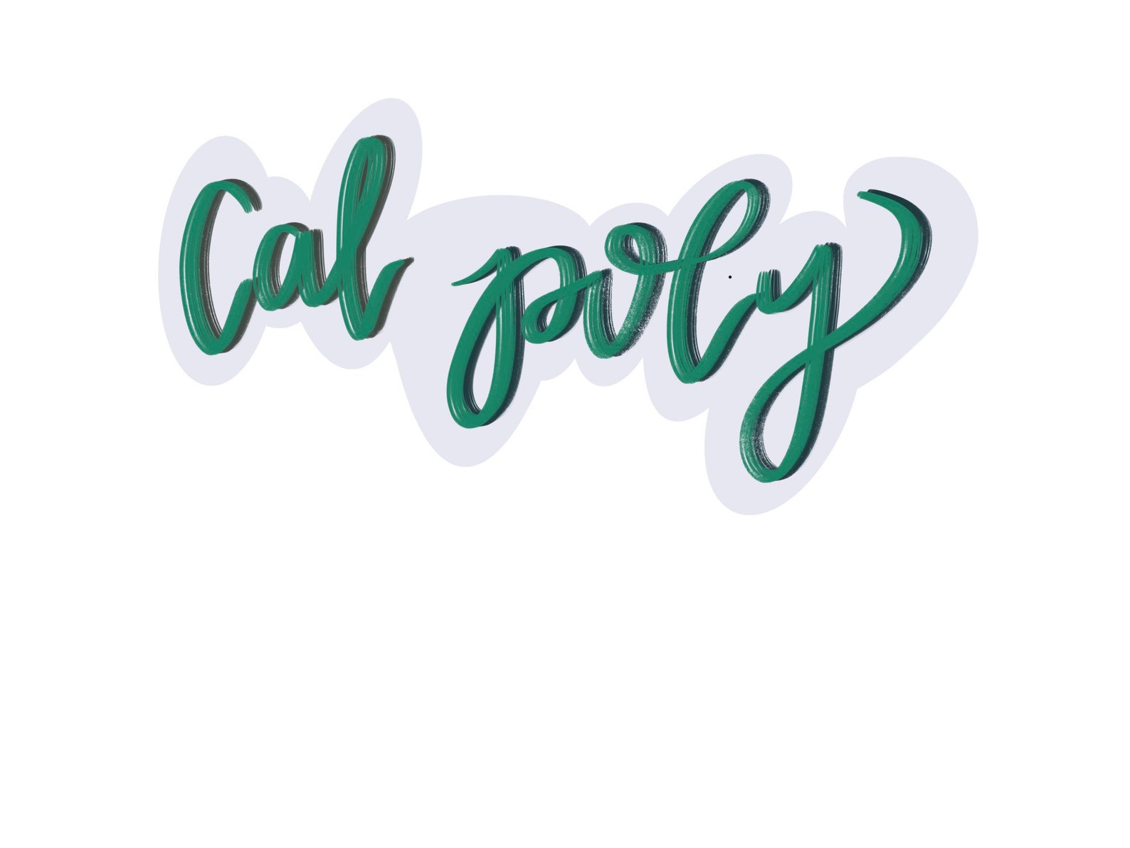 Cal poly Pomona sticker pack | Etsy