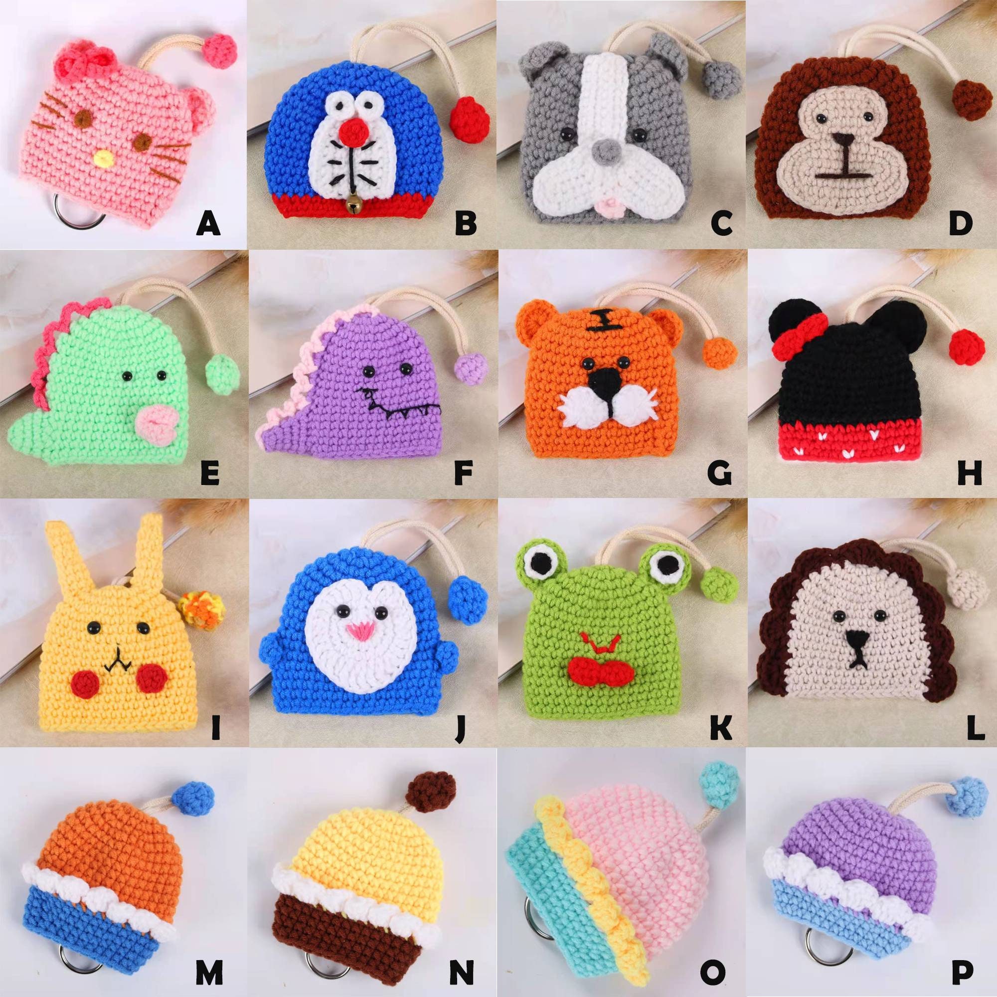Key Cover for House Keys Cute Animal Handmade Crochet Key - Etsy Canada