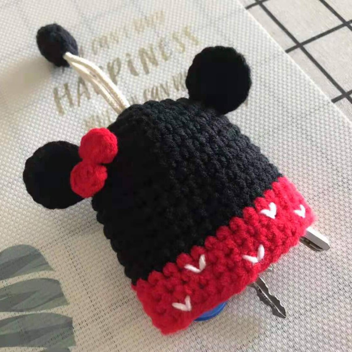 Key Cover for House Keys Cute Animal Handmade Crochet Key - Etsy