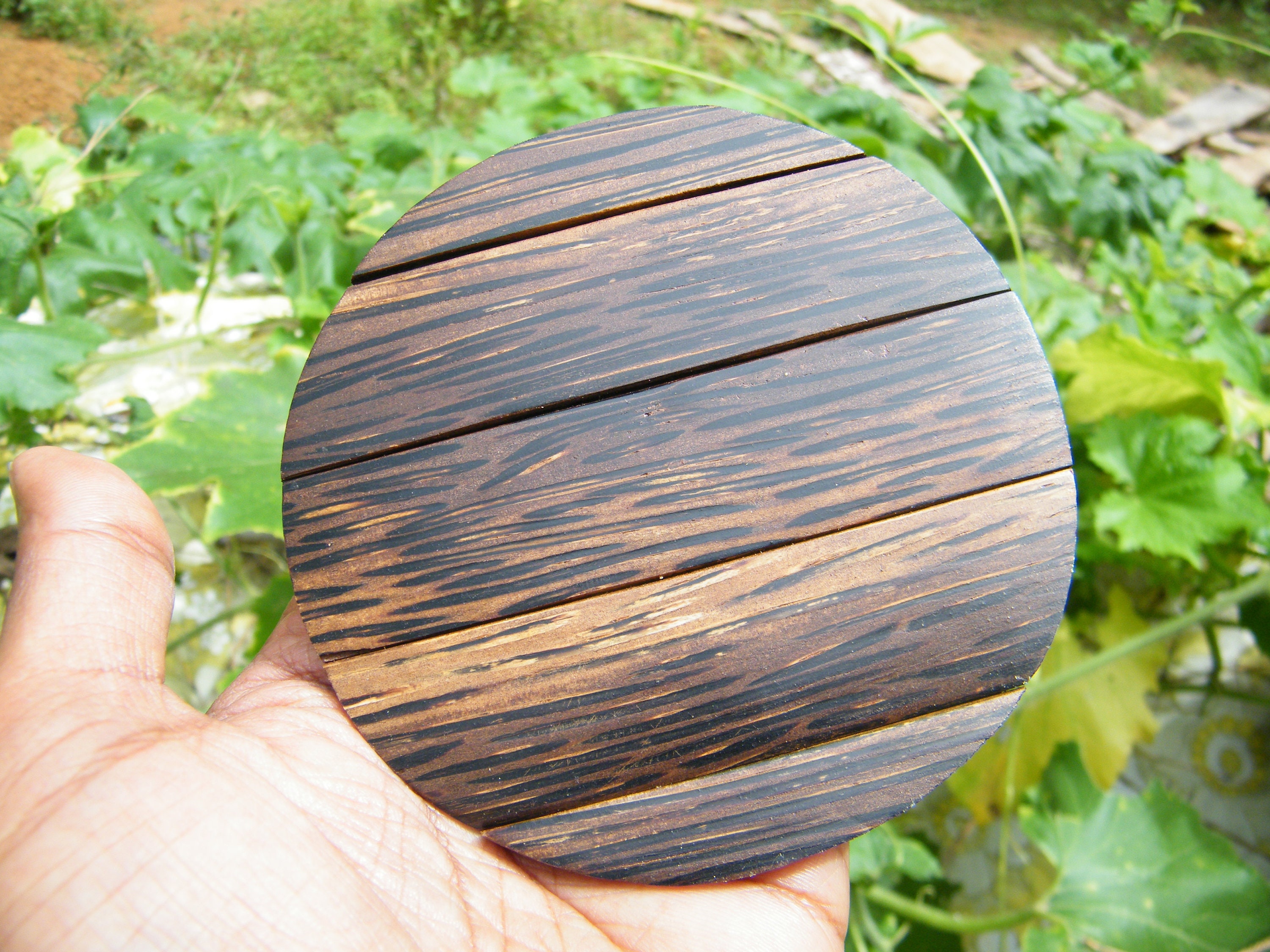 10 Cm Coconut Coaster Flexible Natural - Etsy