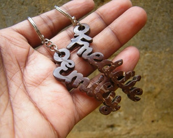Coconut Shell Handmade Keytags Vintage Sri Lankan Coco Shell Elephant ...