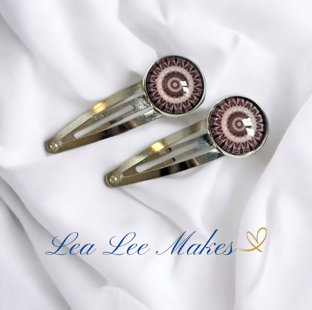 Large Snap Hair Clips for Thick Hair, Womens Boho Hair Clips for Long ...