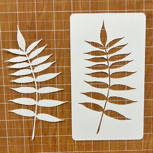 Sumac 2 Stencil Clay Stencil - Etsy