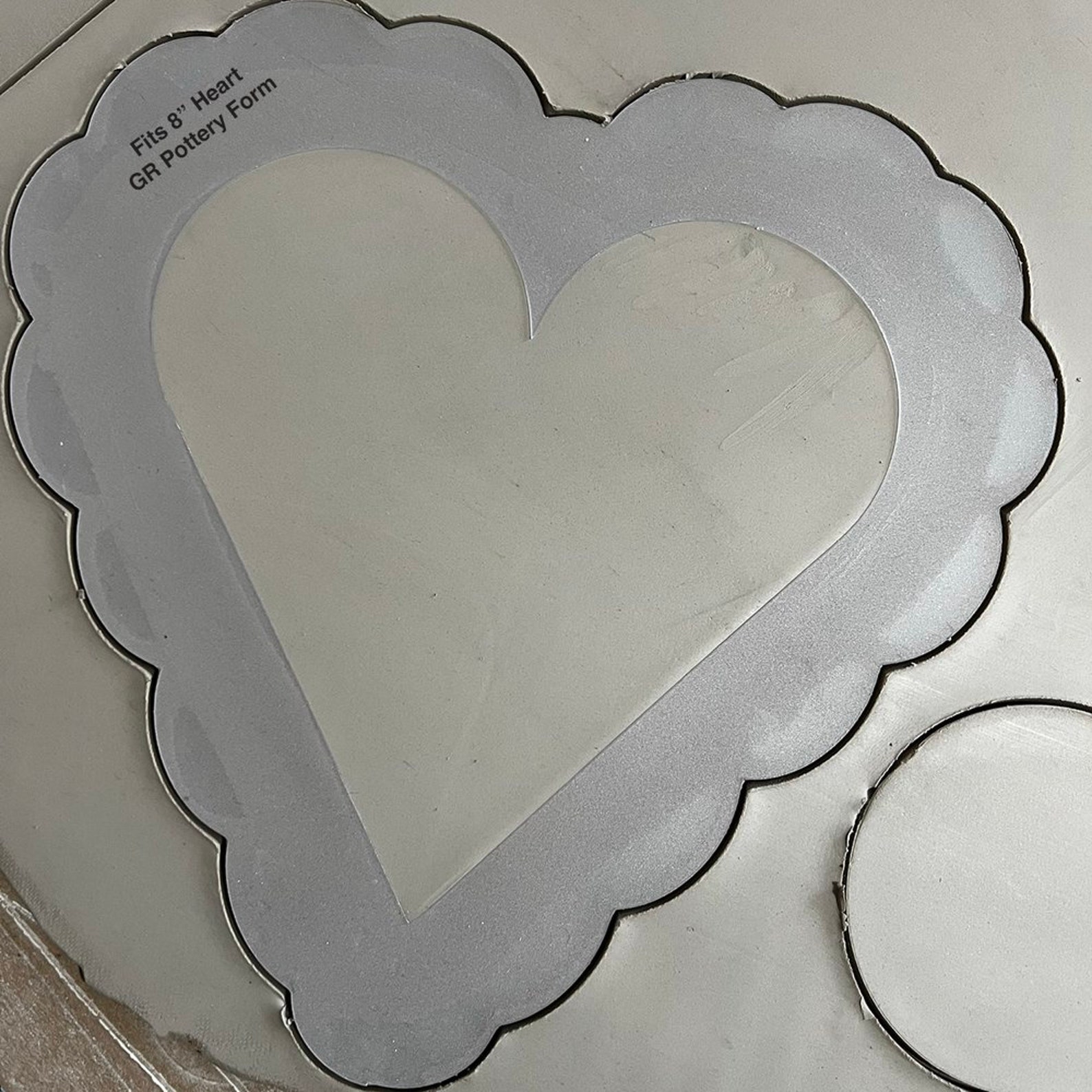 Rounded Rectangle Flourish #1 Rim Templates for Clay - Etsy