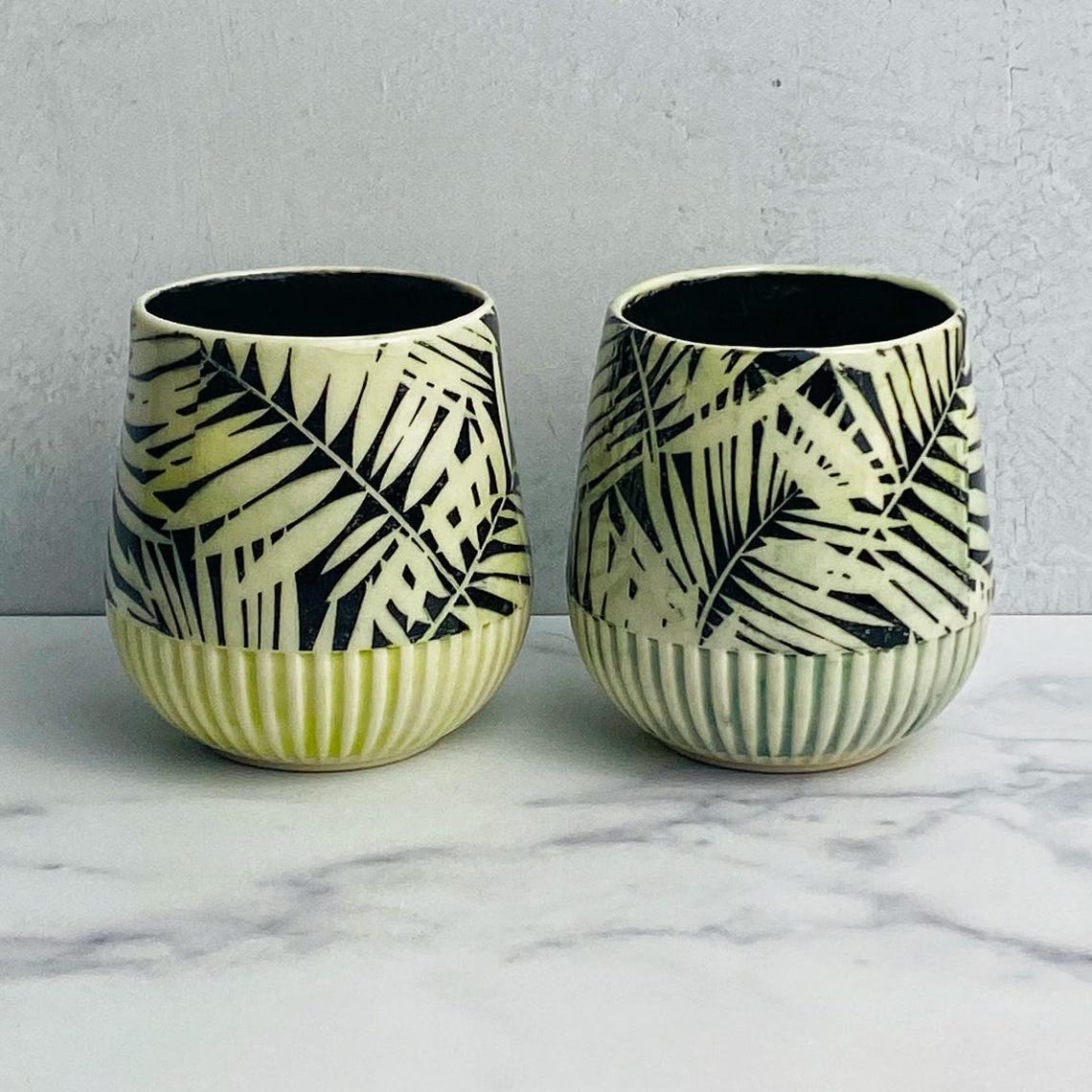 Underglaze Transfer, Ceramic Decal - Palm Fronds - Etsy