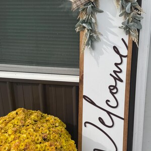 Neutral Boho Porch Set | Decor | Welcome | Door Hanger | Porch Leaner ...