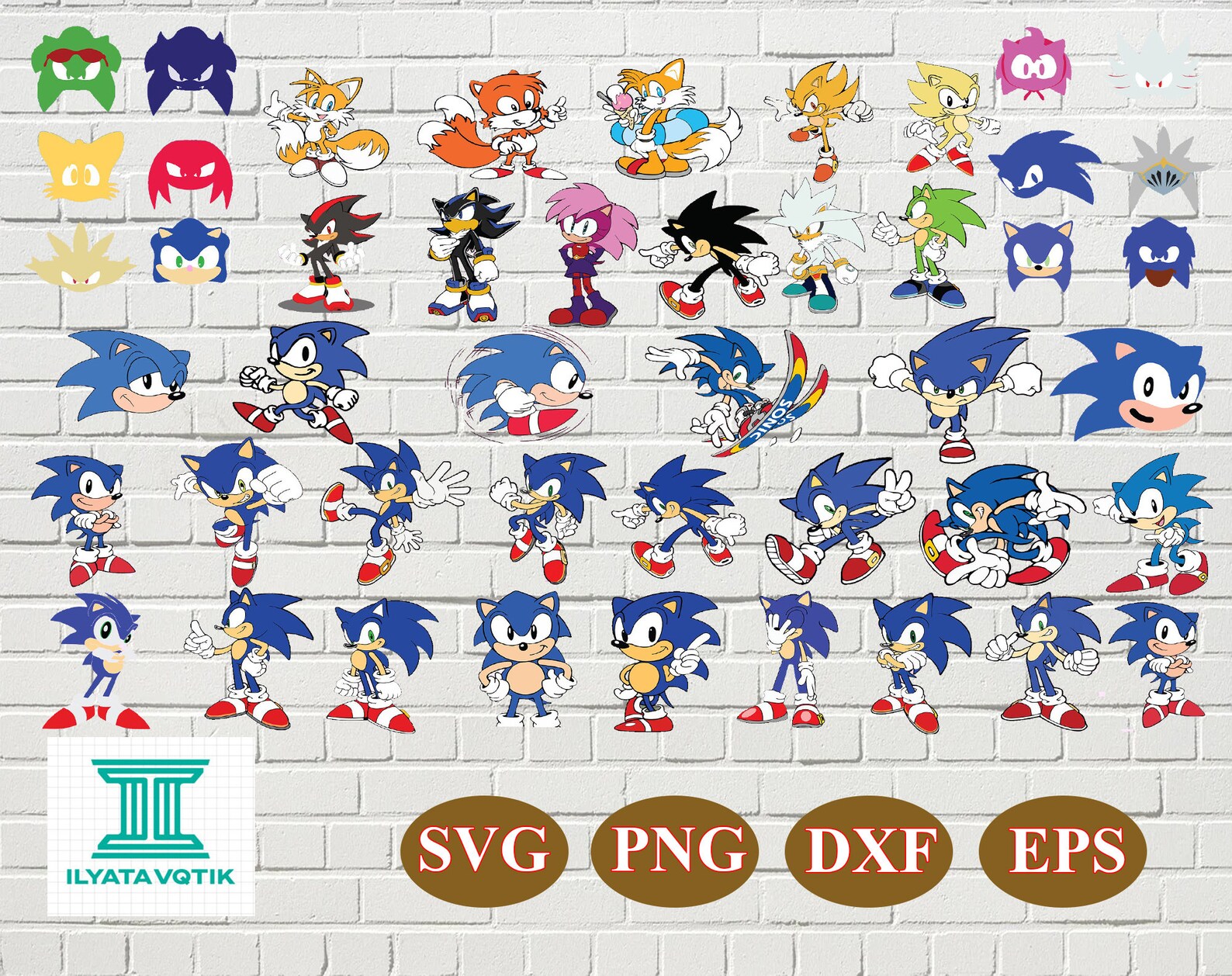 Sonic Svg Sonic The Hedgehog Svg Sonic Layered Svg Super | Etsy