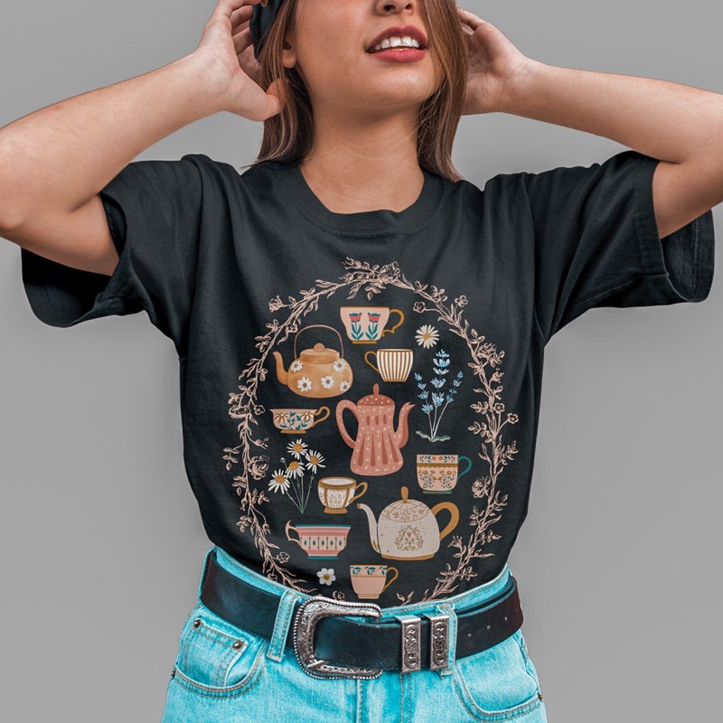 Cottagecore Tea Pot - Etsy