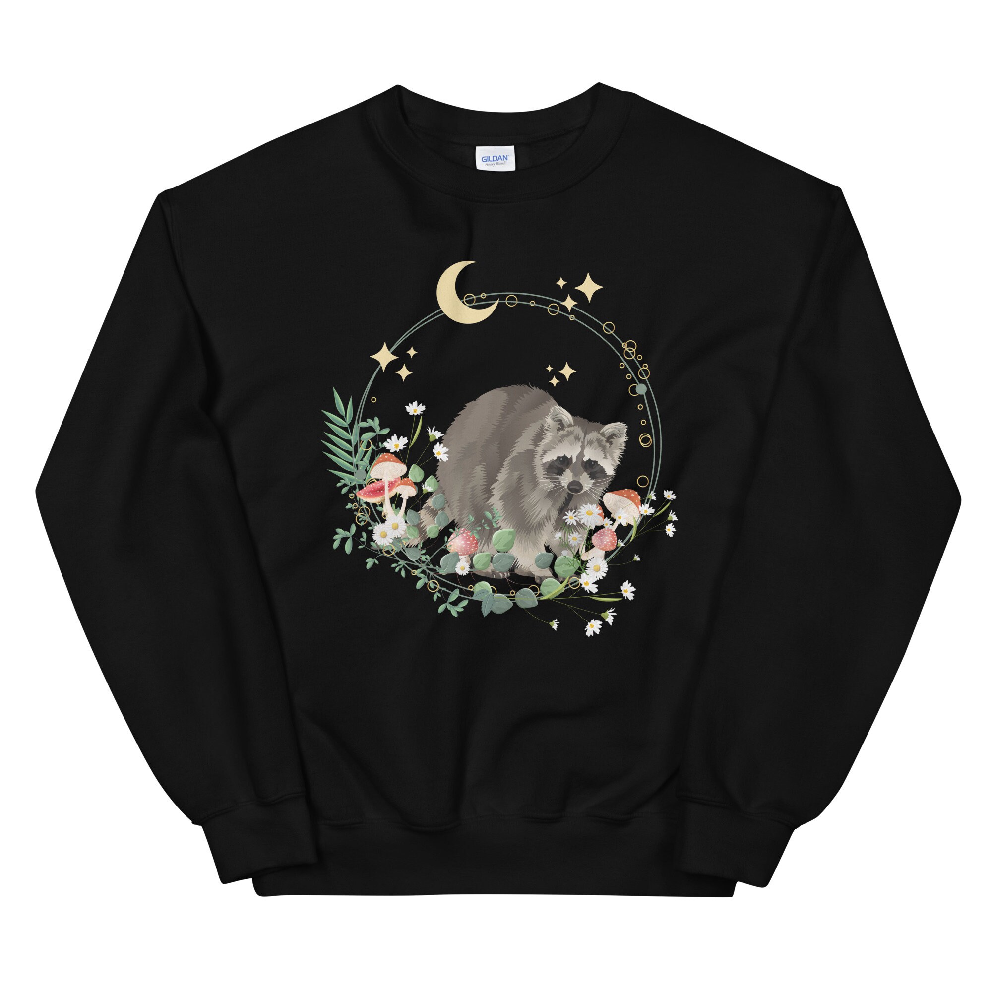 Cottagecore Nature Fairycore Clothing Racoon Mushroom Amanita - Etsy