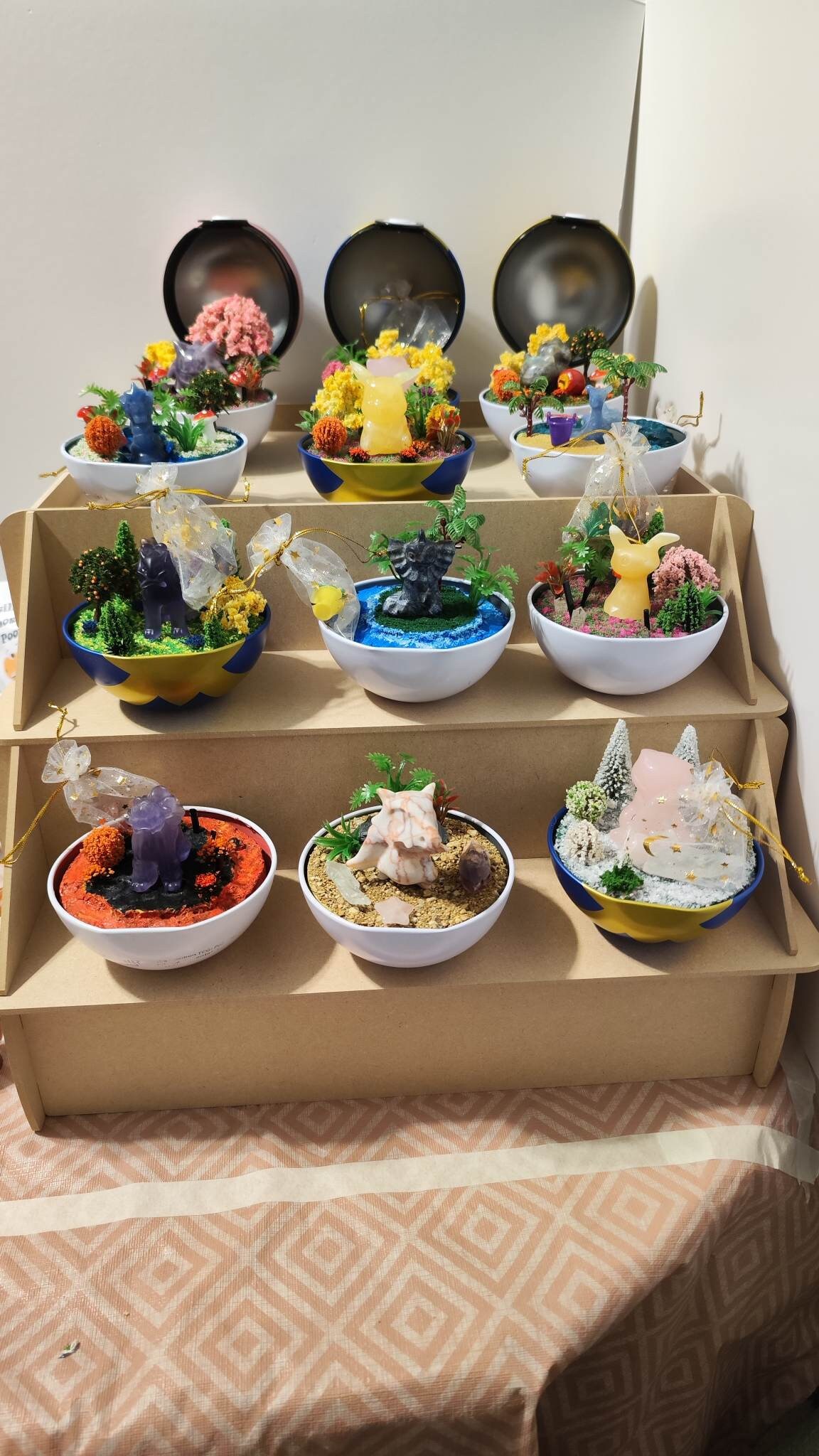 Custom Made Pokémon Terrariums ~ Crystal Carving Terrarium ...