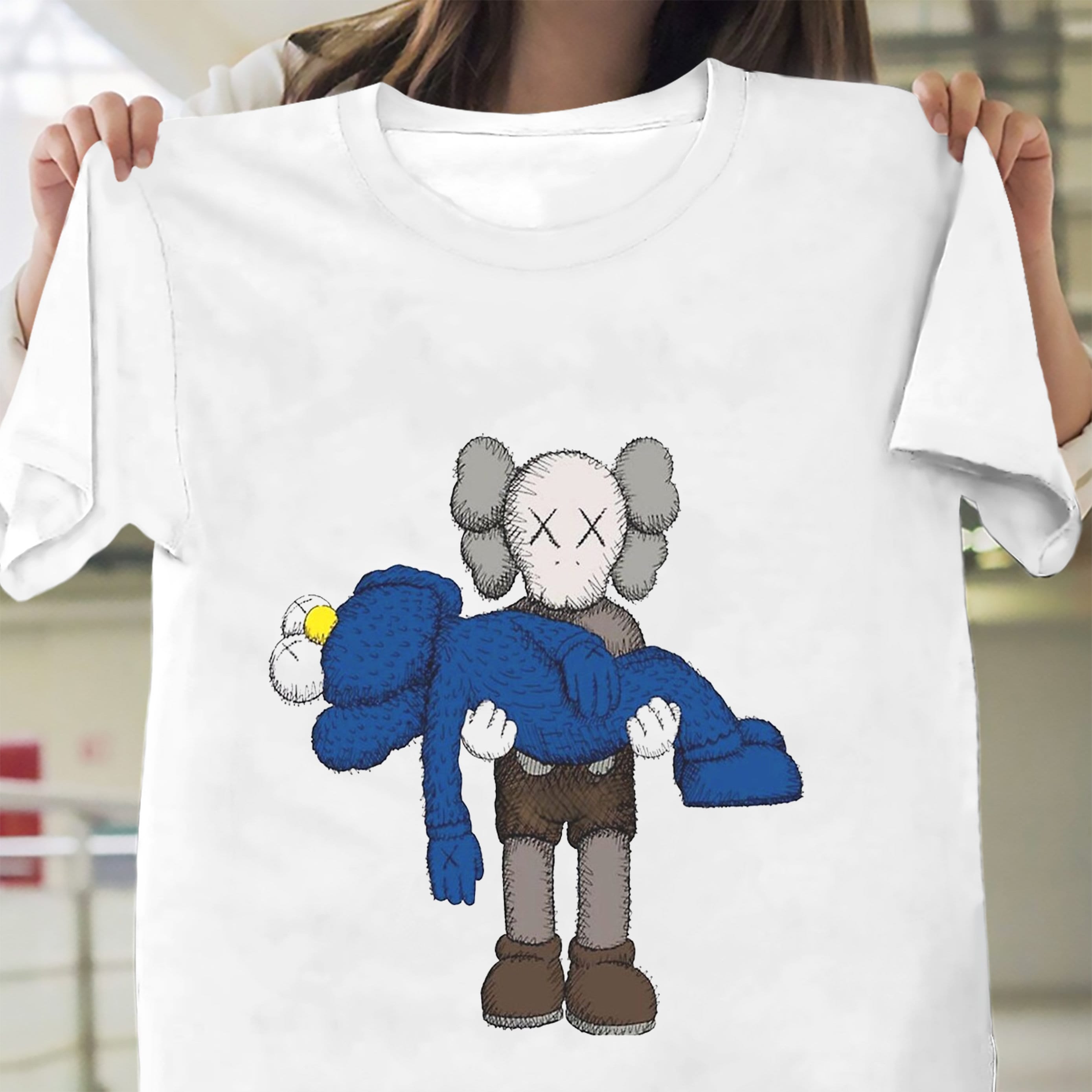 T-Shirt Kaw Carry Kaw Jumbo Kids Shirt Kaws T-Shirt Kaws | Etsy