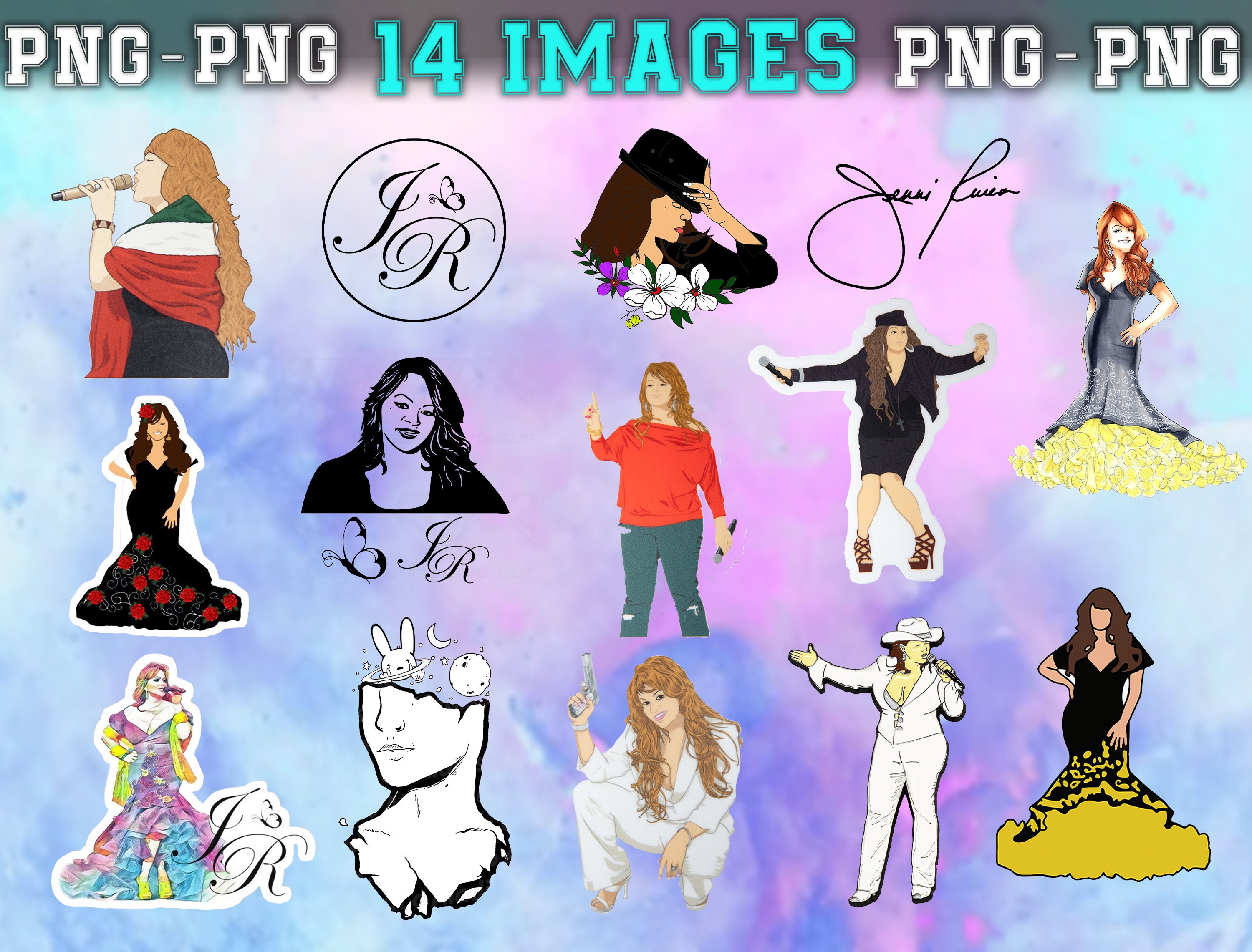 Bundle 14 Jenni Rivera SVG BundleSilhouette Cut | Etsy