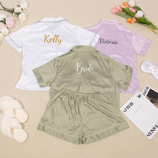 Monogrammed Pajamas - Etsy