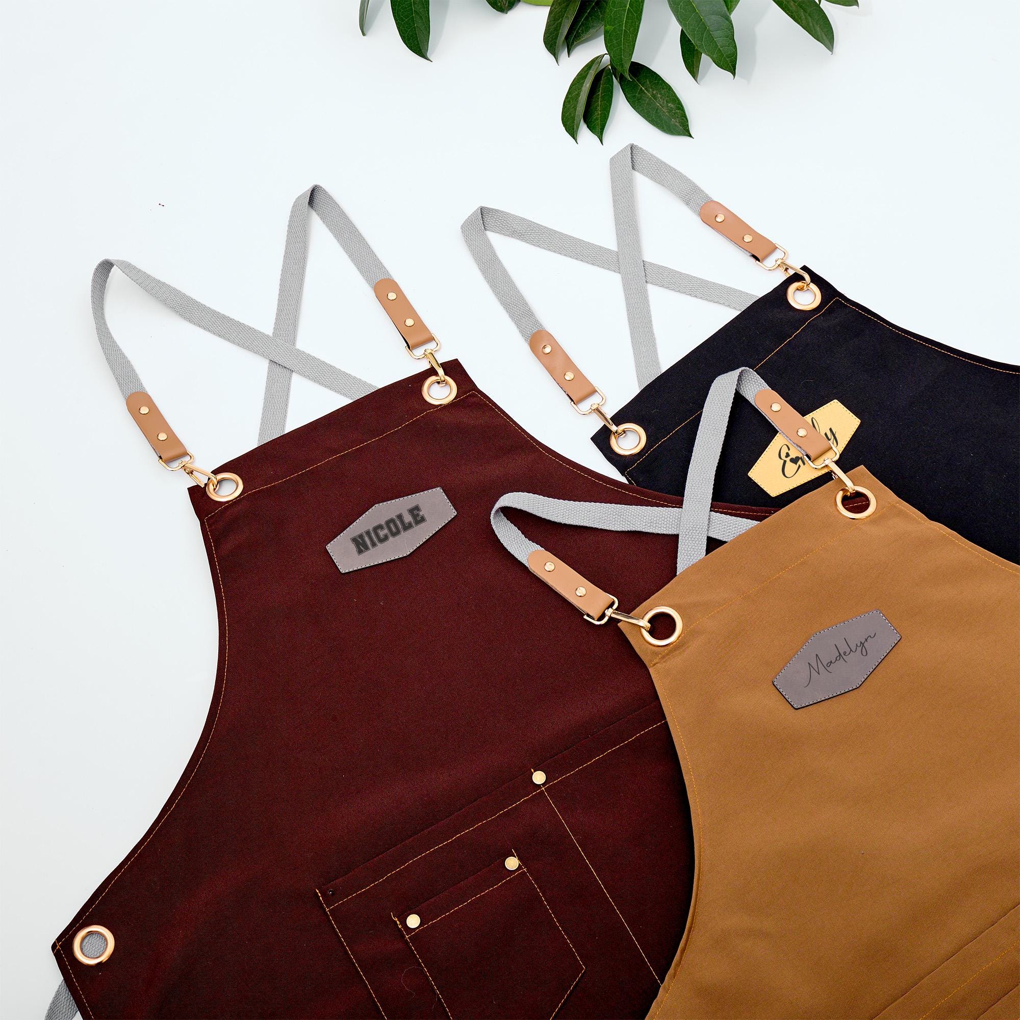 Waterproof Work Apron.carpenter Apron.linen Apron.gardening Apron With ...