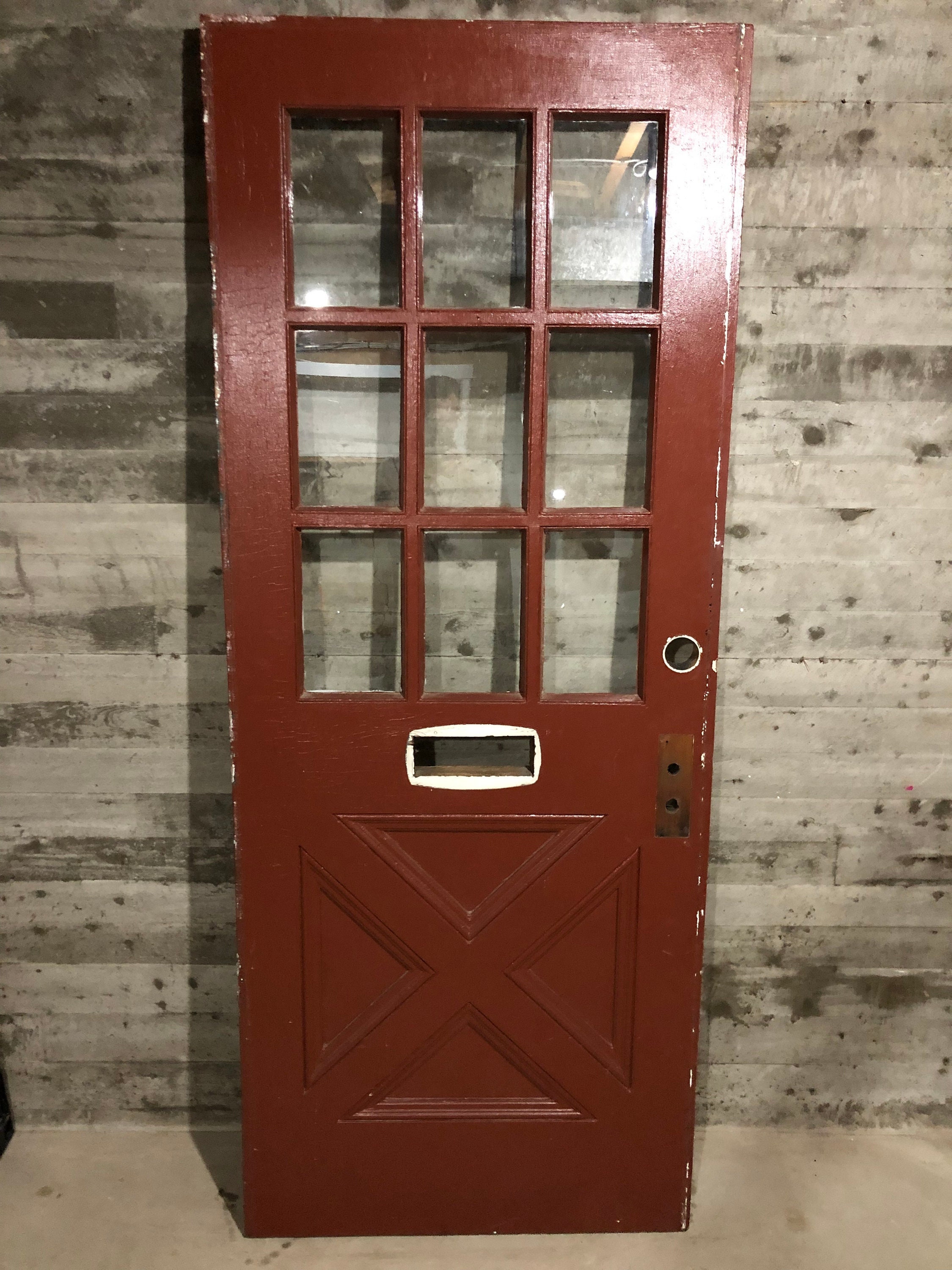 Crossbuck Doors Exterior