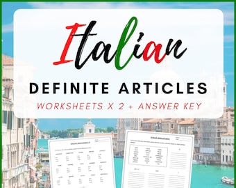 ITALIAN Vocabulary Sheets - Set #10 - Il Cibo 1 - Food 1 - Worksheets ...