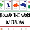 Italian Flashcards Vocabulary Flashcards for Kids Countries of the ...
