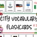 Italian Flashcards - Vocabulary Flashcards for Kids - City / La Città ...