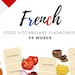 99 FRENCH Food Flashcards - PDF Download - Etsy
