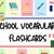 French School Theme Flashcards for Kids French Vocabulary Practice for ...