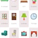 French House Vocabulary Flashcards – Prepositions Activity (PDF ...