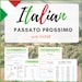 Italian Passato Prossimo (with Verbs That Use AVERE) Grammar ...