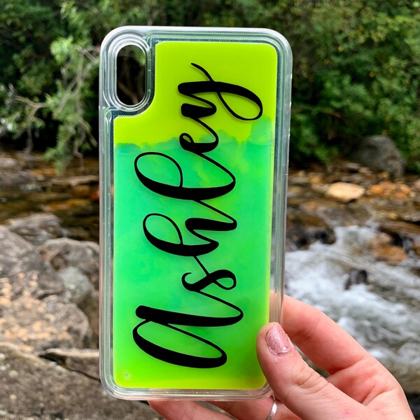Neon iPhone Case - Etsy