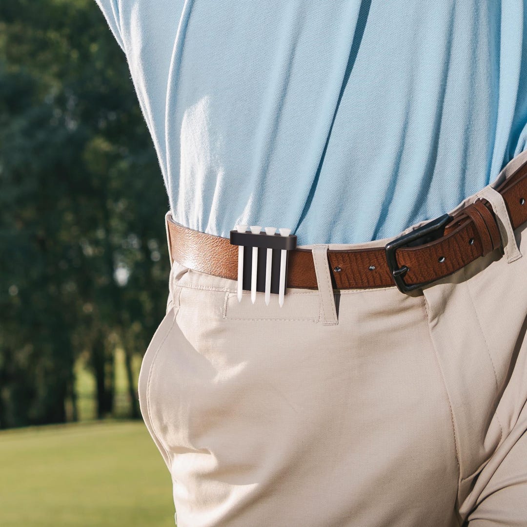 Tactical Golf Tee Holder Belt Attachment - Holds 4 Included Tees - Etsy