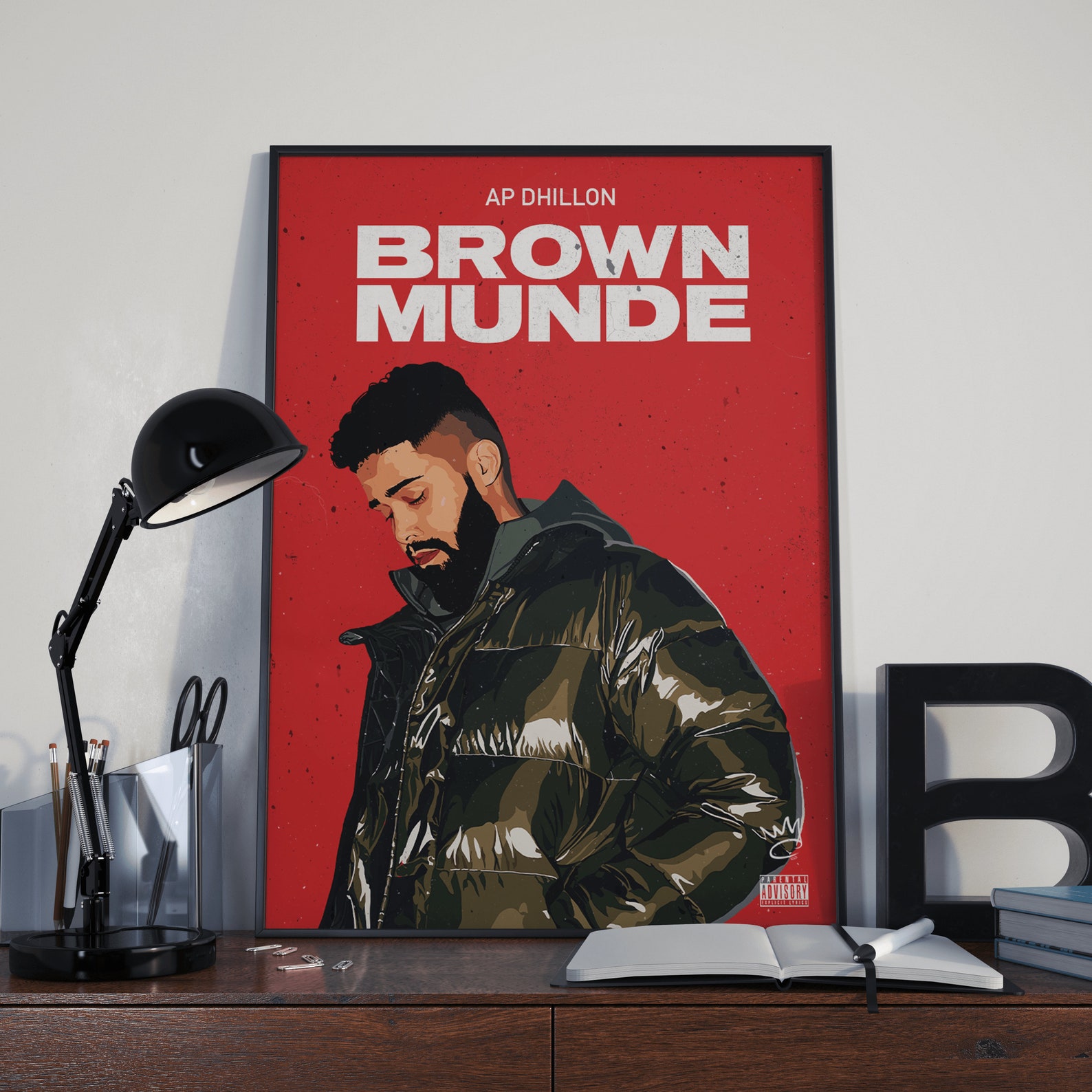 AP DHILLON POSTER - Etsy