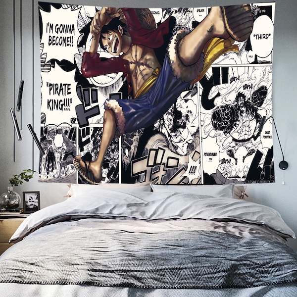 Luffy one piece decal - Etsy France