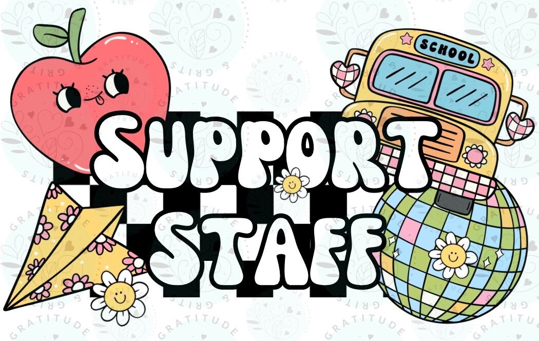 Bus Support Staff PNG, Back to School PNG, Instant Digital Download ...