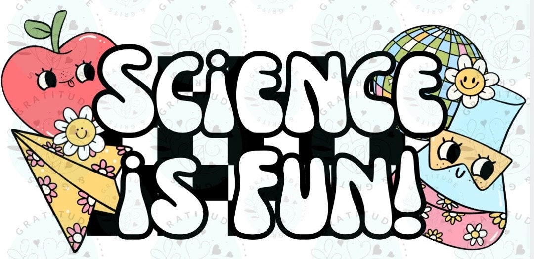 Science is Fun PNG: Teacher Shirt Design (digital Download) - Etsy