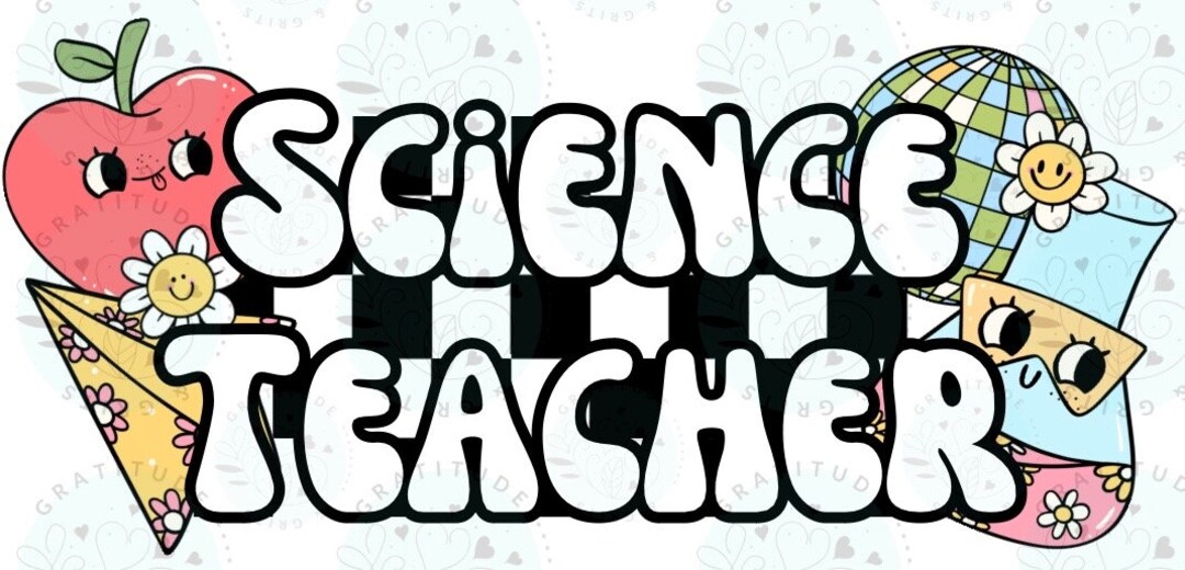 Science Teacher PNG, Back to School PNG, Instant Digital Download, Png ...