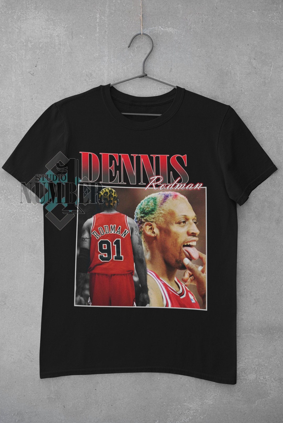 Dennis Rodman Tee Shirt Bootleg, Dennis Rodman Tshirt, Dennis Rodman T ...