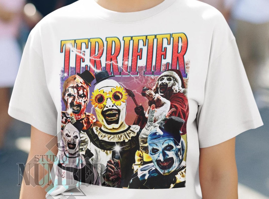 Terrifier Shirt , Terrifier Tshirt , Terrifier Clown Shirt New Design ...