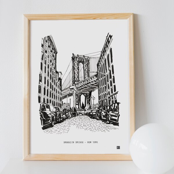 Brooklyn Art - Etsy